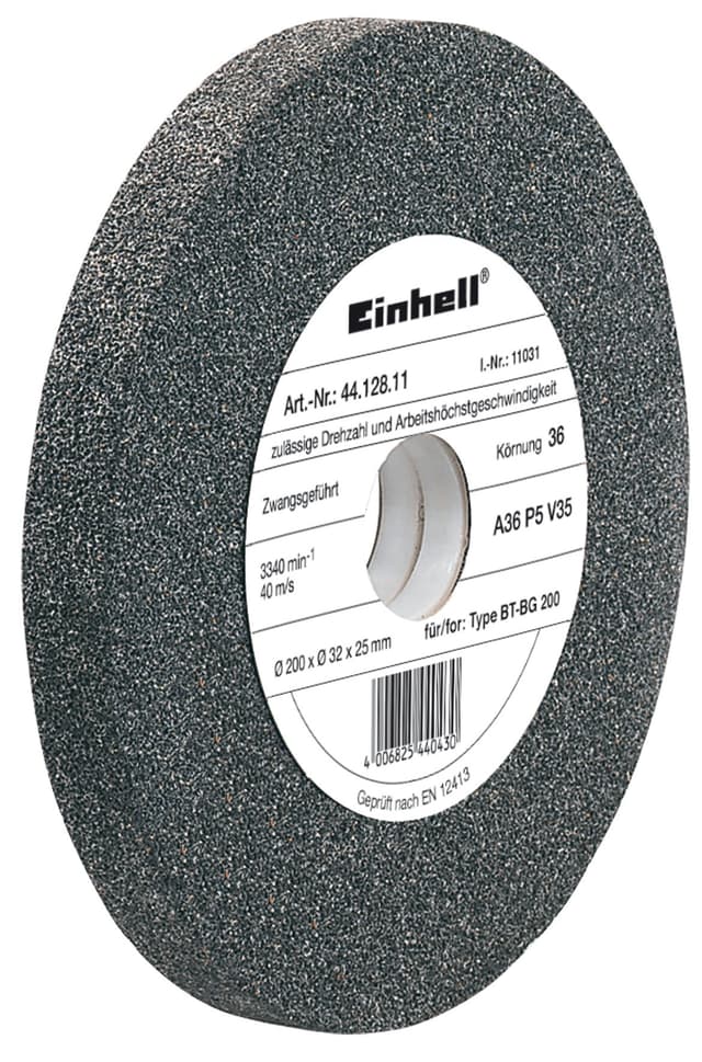 Slipskiva grov 200x32x25 mm, tillbehör bänkslipmaskin - Elgiganten