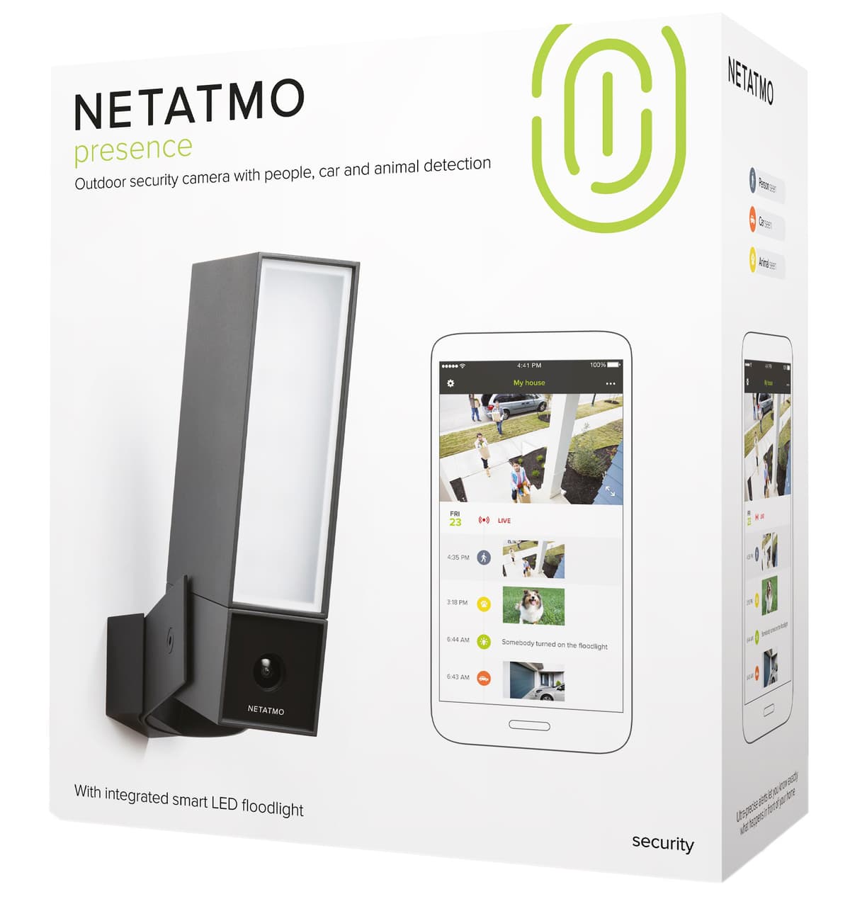 Netatmo Presence Smart Udendørs Kamera NOC01EU | Elgiganten | Elgiganten