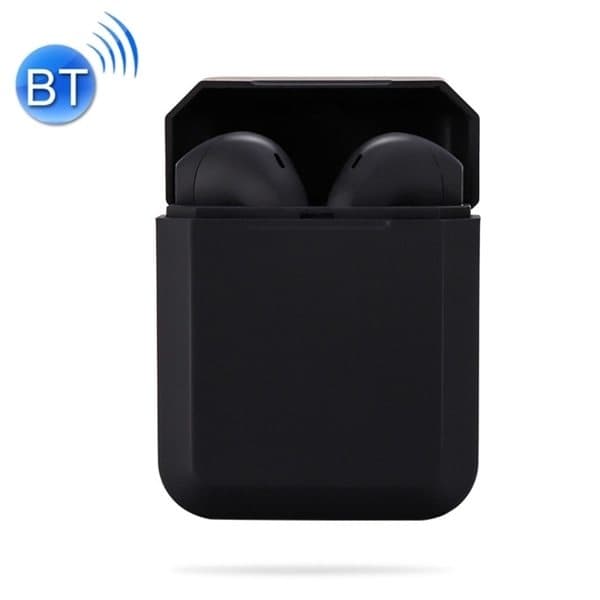 InPods 2 TWS V5.0 Bluetooth med laddbox, Svart - Elgiganten - Elgiganten