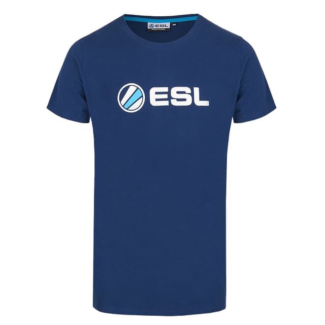 ESL basic t-shirt (M) (marine blå) | Elgiganten