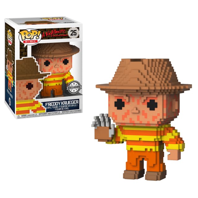 FUNKO! POP EXCLUSIVE VINYL: HORROR: 8-BIT FREDDY KRUEGER NES ...