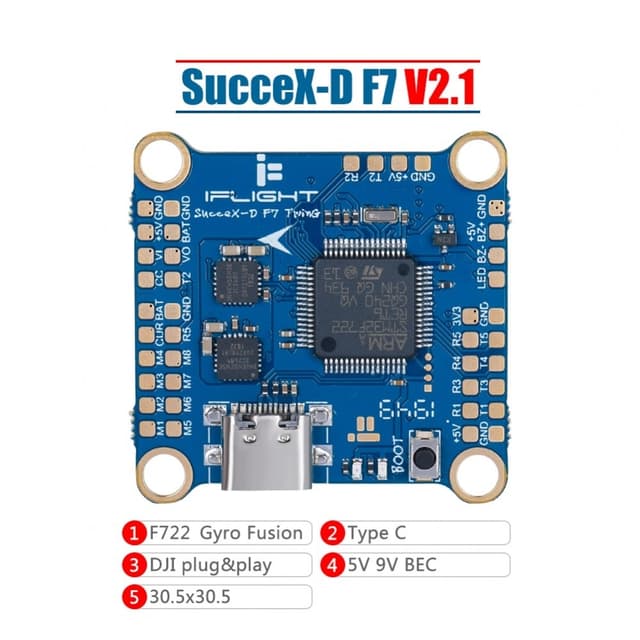 iFlight SucceX F7 TwinG FC V2.1 DJI HD version | Elgiganten | Elgiganten