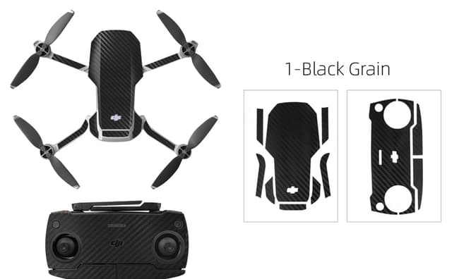 DJI Mavic Mini - Carbon Black Stickers | Elgiganten | Elgiganten