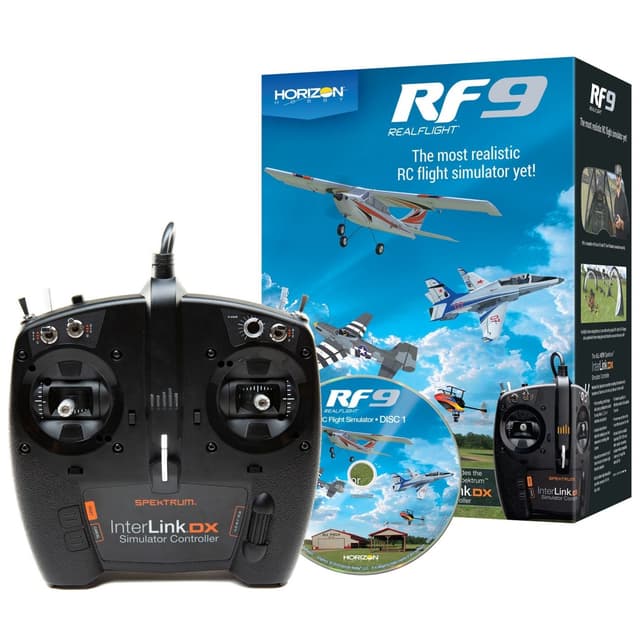 RealFlight RF9 Flight Simulator m/ spektrumkontro | Elgiganten | Elgiganten