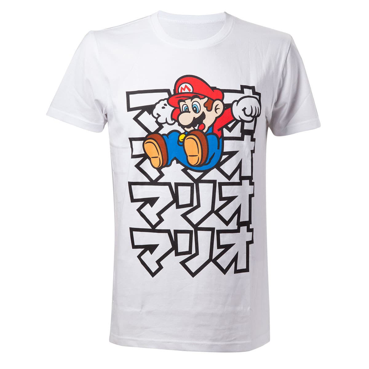T-shirt Nintendo - Japanese Mario - hvid (S) | Elgiganten | Elgiganten