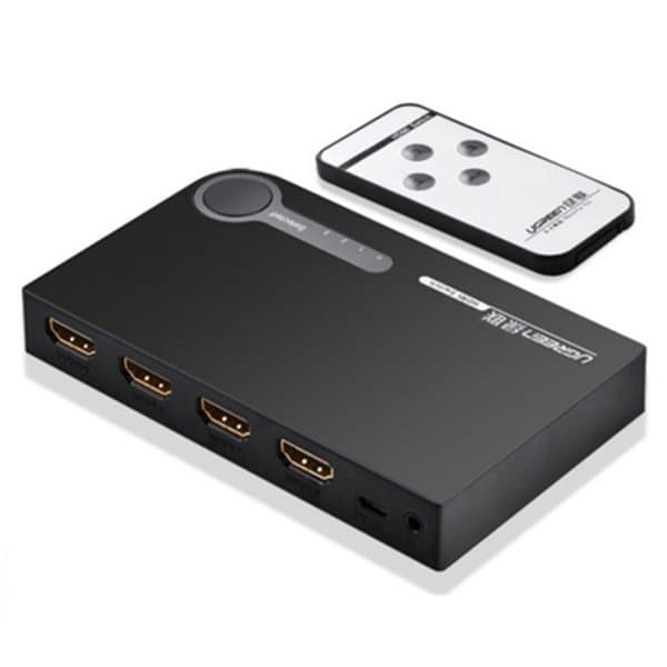 HDMI Switch med fjernkontroll - 3 x 1 porter - Elkjøp | Elkjøp