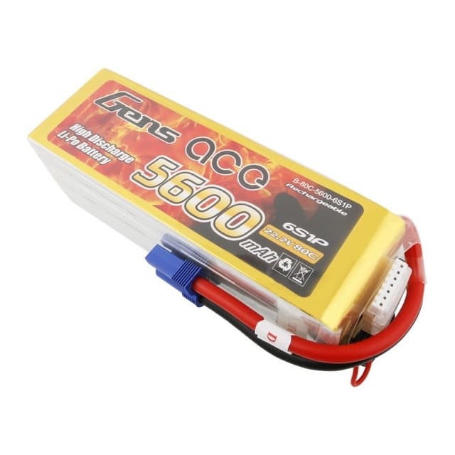 6s 5600mAh - 80C- Gens Ace EC5 - Elgiganten - Elgiganten