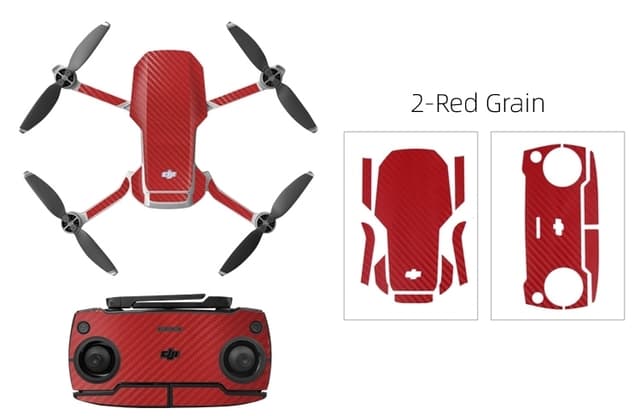 Stickers for DJI Mavic Mini - Carbon Red - Elkjøp | Elkjøp