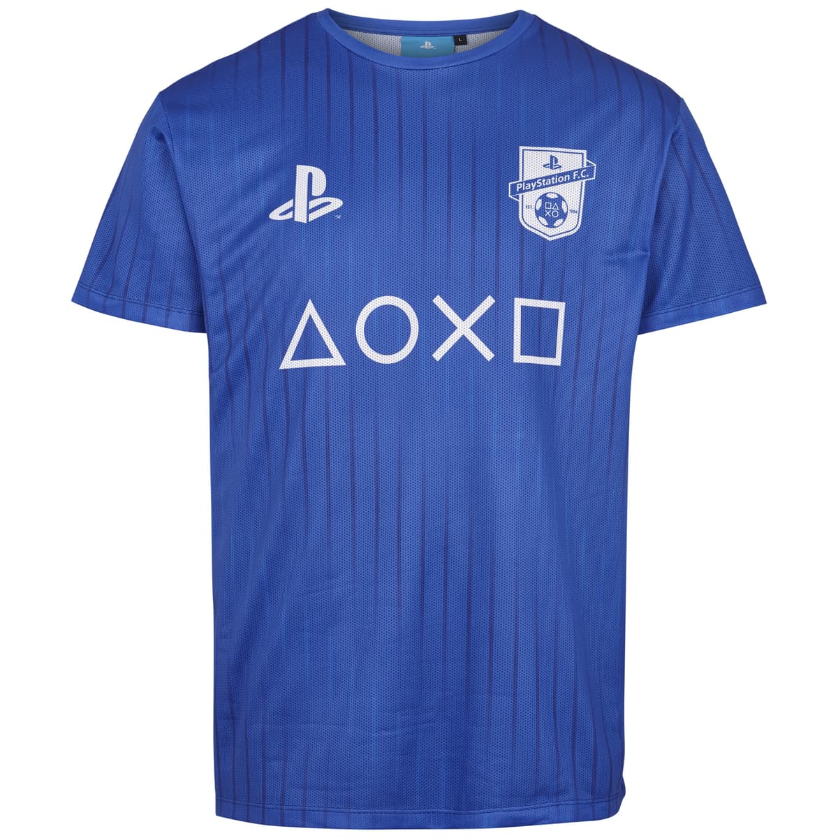 PlayStation eSports T-skjorte blå (S) - Elkjøp