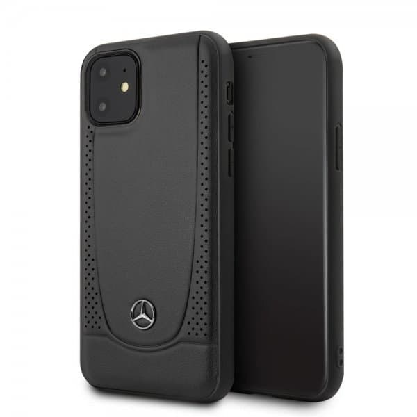 Mercedes Benz iPhone 11 Deksel Logo PeRForert Svart - Elkjøp