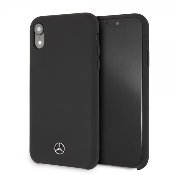 Mercedes Benz iPhone Xr Deksel Silikon Logo Svart - Elkjøp