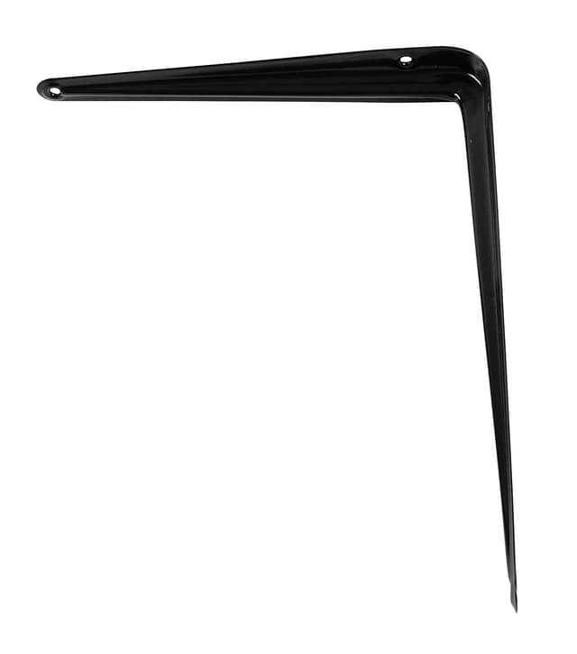 Hyllkonsol lätt 200x250 mm - svart - Elkjøp | Elkjøp