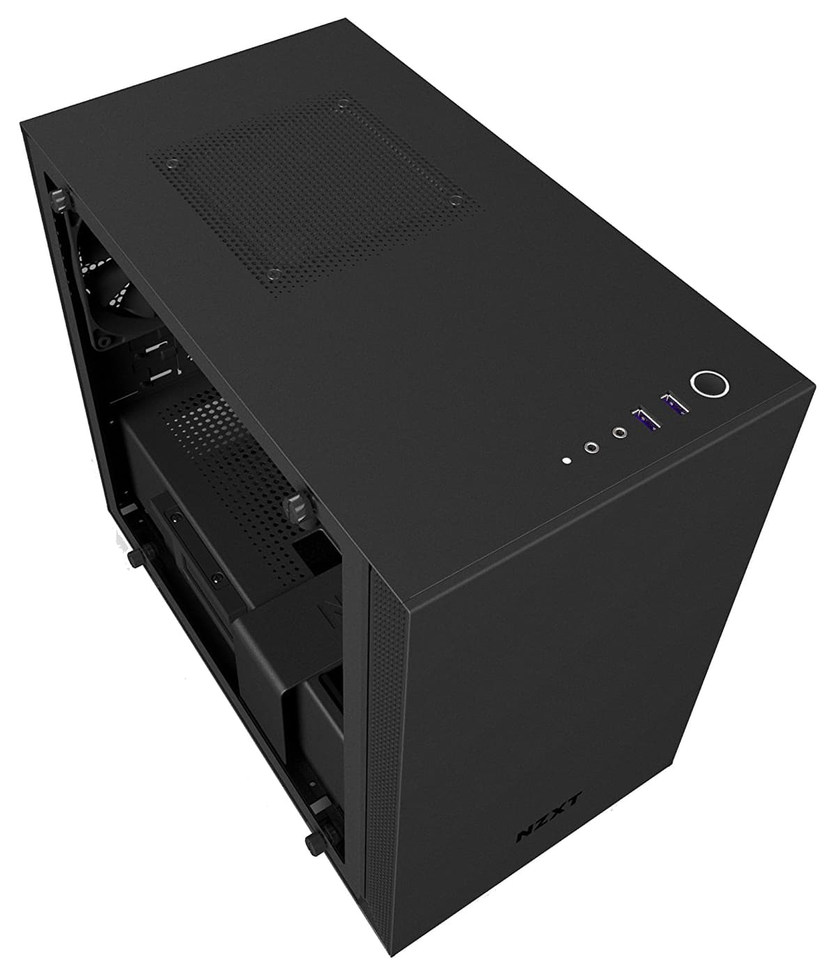 NZXT H200i Mini-ITX PC-kabinett (matt sort) - Elkjøp | Elkjøp