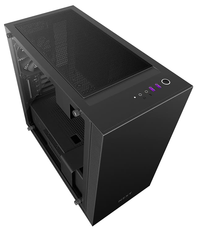 NZXT H400i Micro ATX PC Chassi (svart) - Elgiganten