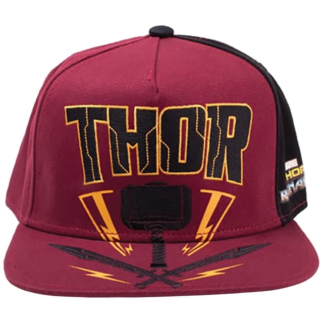 Marvel - Thor snapback caps (sort/rød) - Elkjøp | Elkjøp