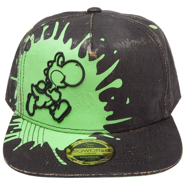 Nintendo – Yoshi snapback cap (sort/grøn) | Elgiganten | Elgiganten