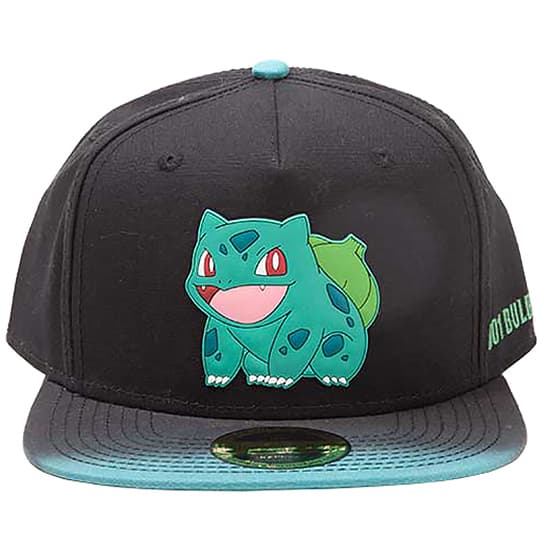 Pokémon - Bulbasaur caps (sort/grønn) - Elkjøp