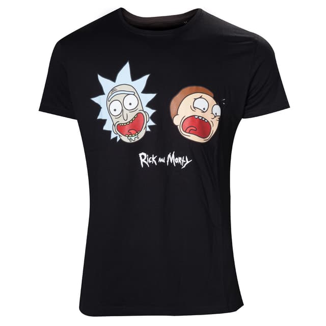 T-shirt Rick & Morty – Crazy Faces (XXL) | Elgiganten | Elgiganten