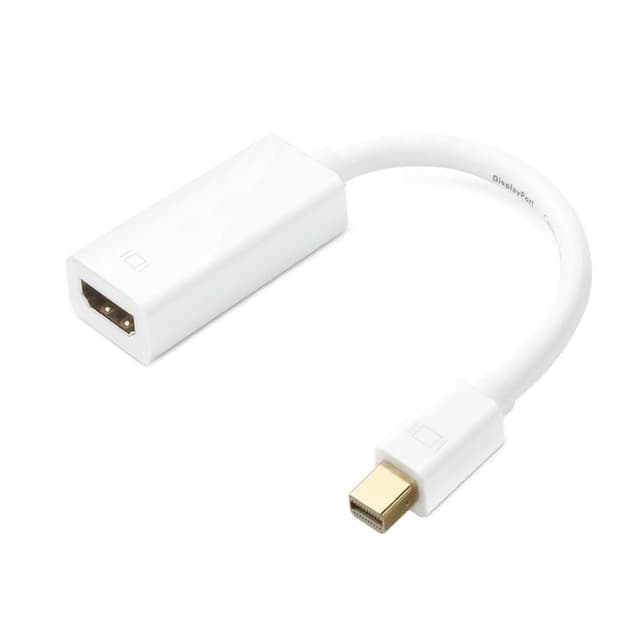 Mini DP DisplayPort till HDMI kompatibel adapter FullHD - Elkjøp