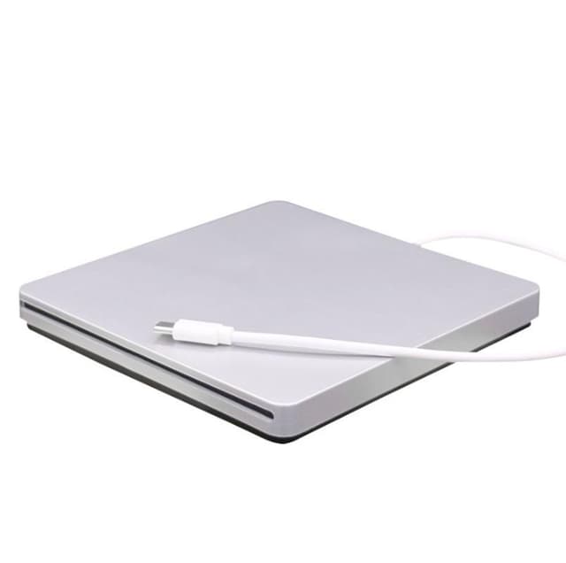 Ulkoinen CD- ja DVD-soittimen optinen asema USB-C Silver - Gigantti