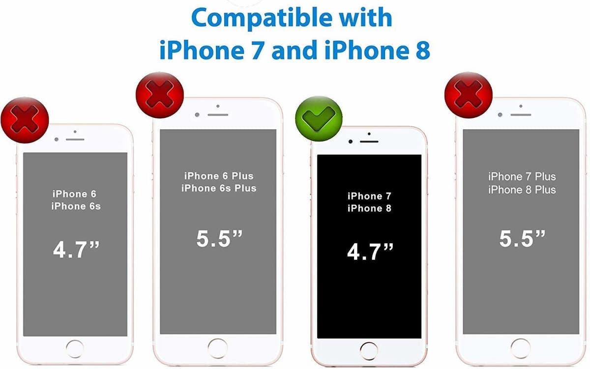 iPhone 7/8 / SE ekstra støtsikker skall - grått - Elkjøp
