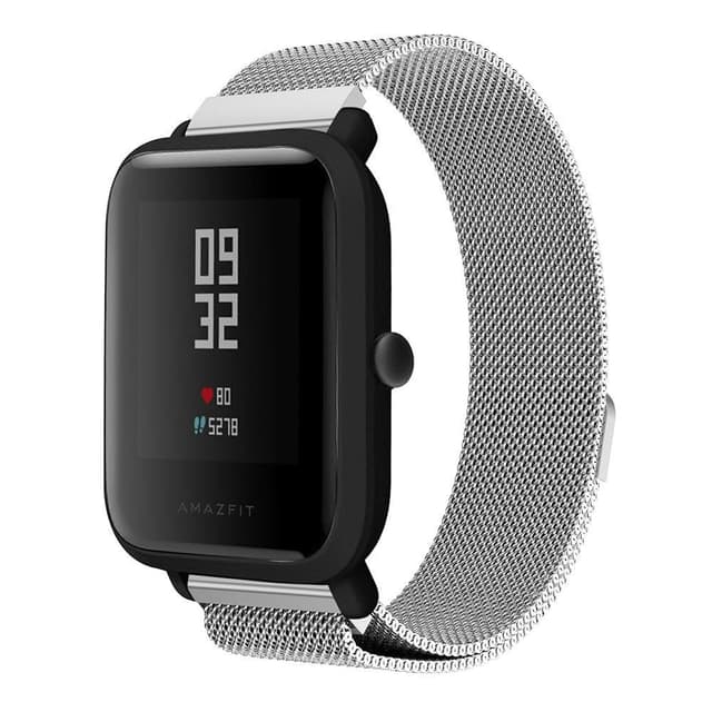 Huami Amazfit Bip 20mm rustfritt stål armbånd netting - sølv - Elkjøp ...