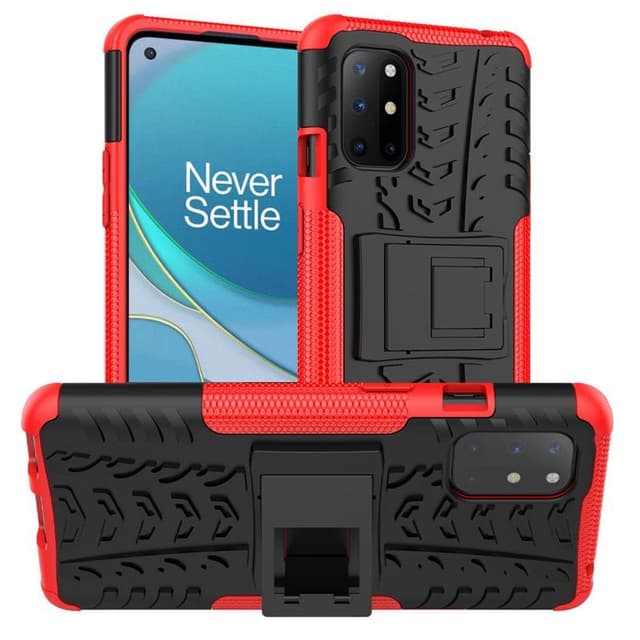 Stöttåligt skal med ställ OnePlus 8T - Röd - Elgiganten - Elgiganten