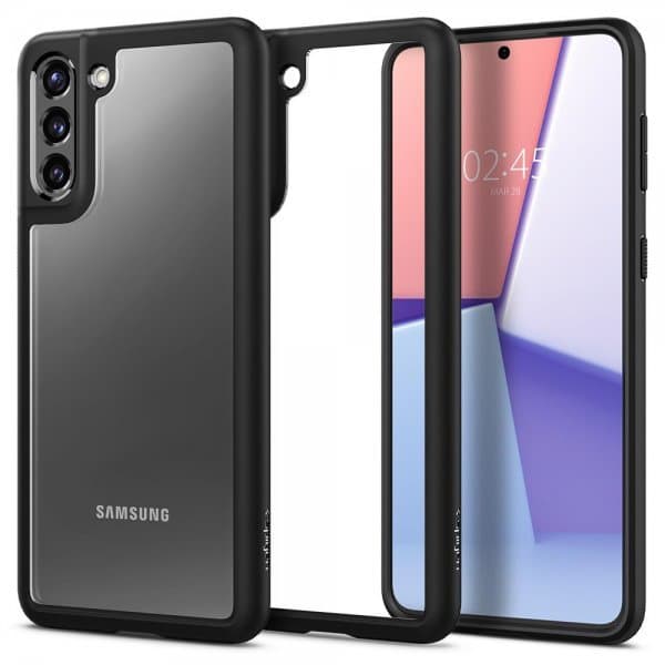 Spigen Samsung Galaxy S21 Plus Skal Ultra Hybrid Matte Black ...