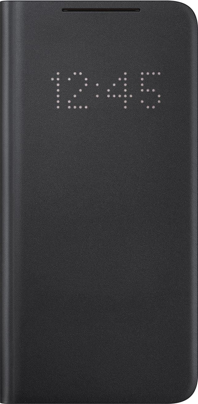 Samsung Galaxy S21 LED View-fodral (svart) - Elgiganten