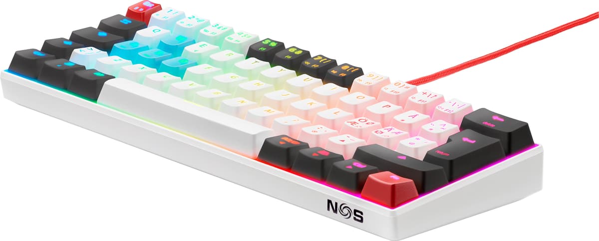 NOS C-450 Mini PRO RGB gaming tangentbord (tilt) - Elgiganten