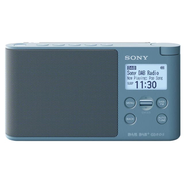 Sony DAB+ radio XDR-S41D (blå) - Elkjøp