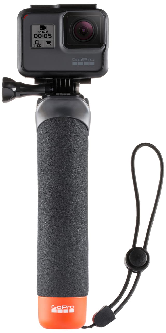 GoPro The Handler flytande grepp (svart/orange) - Elgiganten - Elgiganten