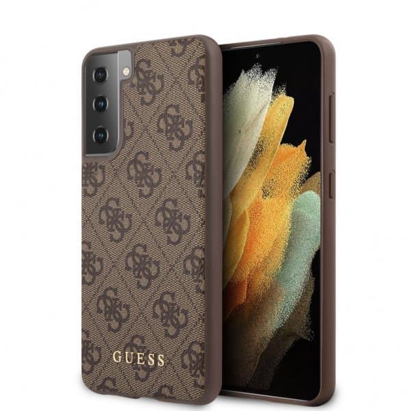 Guess Samsung Galaxy S21 Plus Deksel 4G Brun - Elkjøp