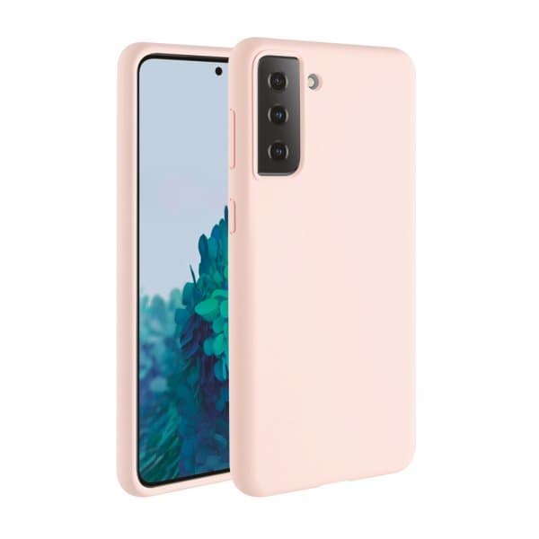 Vivanco Samsung Galaxy S21 Deksel Hype Cover Pink Sand - Elkjøp