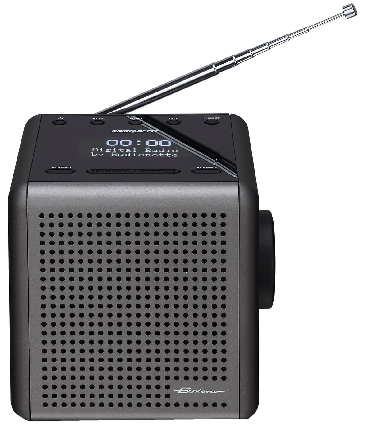 Radionette Explorer radio (grå) - Elkjøp | Elkjøp