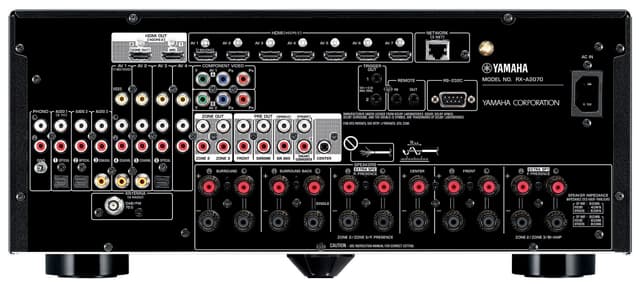 Yamaha 9.2 surround receiver RX-A2070 (svart) - Elgiganten - Elgiganten