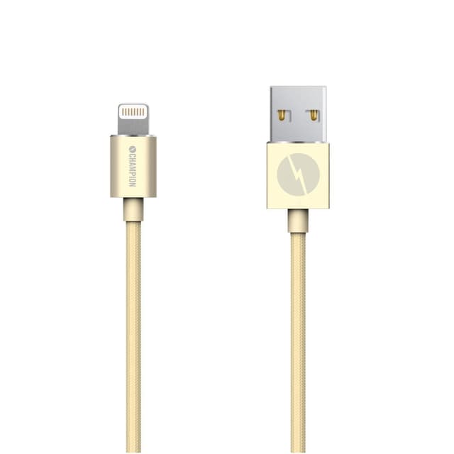 Lightning kabel 2m Gold - Elgiganten - Elgiganten