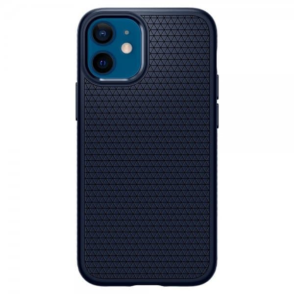 Spigen iPhone 12 Mini Deksel Liquid Air Navy Blue - Elkjøp | Elkjøp