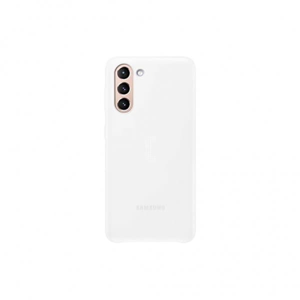 Samsung Original Galaxy S21 Plus Skal Smart LED Cover Vit - Elgiganten
