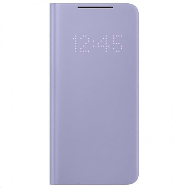 Samsung Original Galaxy S21 Plus Fodral LED View Cover Lila - Elgiganten