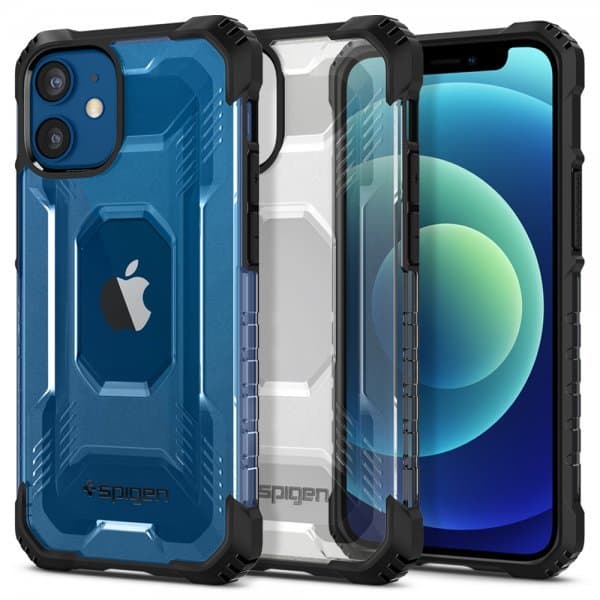 Spigen iPhone 12 Mini Deksel Nitro Force Frost Black - Elkjøp | Elkjøp