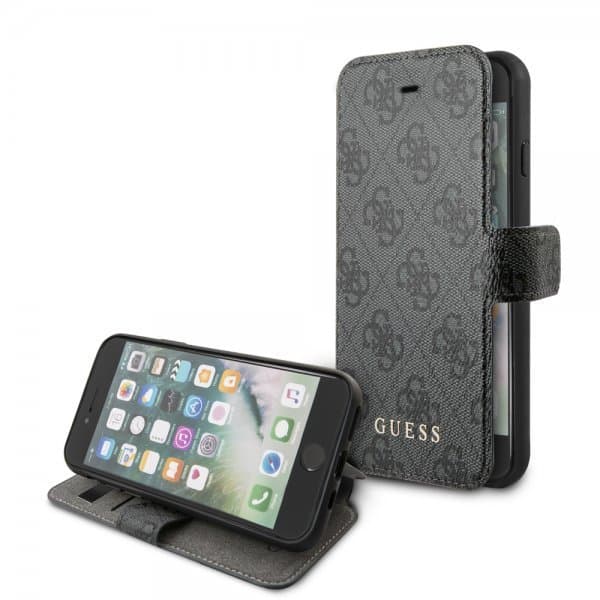 Guess iPhone 7/8/SE Etui Monogram Grå - Elkjøp | Elkjøp