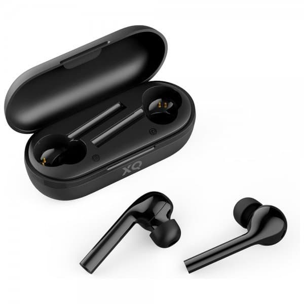 XQISIT True Wireless Earphones Trådløsa Høretelefoner Sort | Elgiganten
