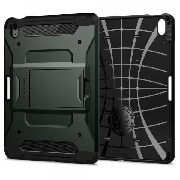 Spigen iPad Air 10.9 2020/2022 Skal Tough Armor Pro Military Green ...