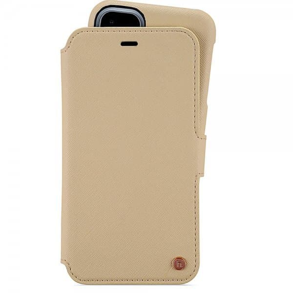 holdit iPhone 11 Etui Stockholm Löstagbart Deksel Caramel Beige - Elkjøp