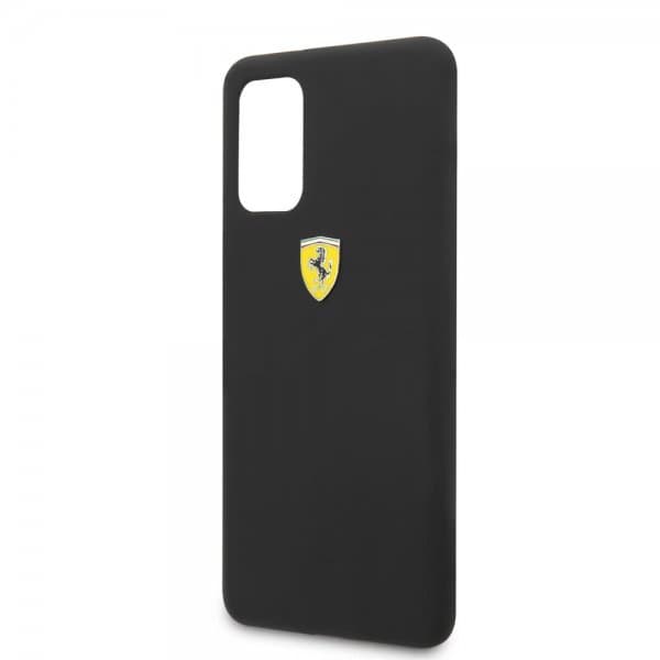 Ferrari Samsung Galaxy S20 Plus Deksel med Logo Svart - Elkjøp