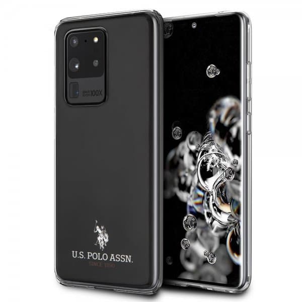 U.S. Polo Samsung Galaxy S20 Ultra Cover med Logo Sort | Elgiganten