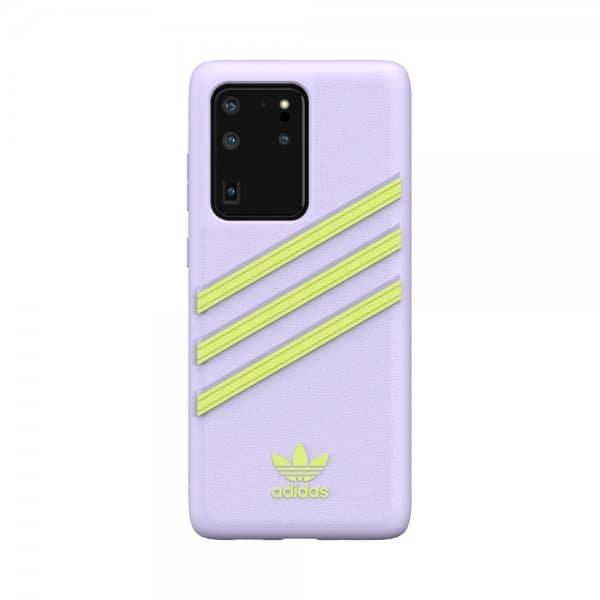 Adidas Samsung Galaxy S20 Ultra Deksel OR 3 Stripes Snap Case Lilla ...