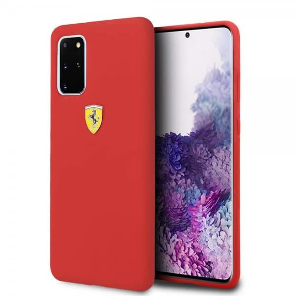 Ferrari Samsung Galaxy S20 Plus Deksel med Logo Rød - Elkjøp