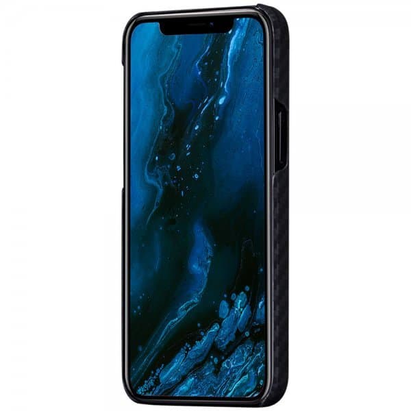 Pitaka iPhone 12 Deksel MagEZ Case Svart/Grå Twill - Elkjøp | Elkjøp